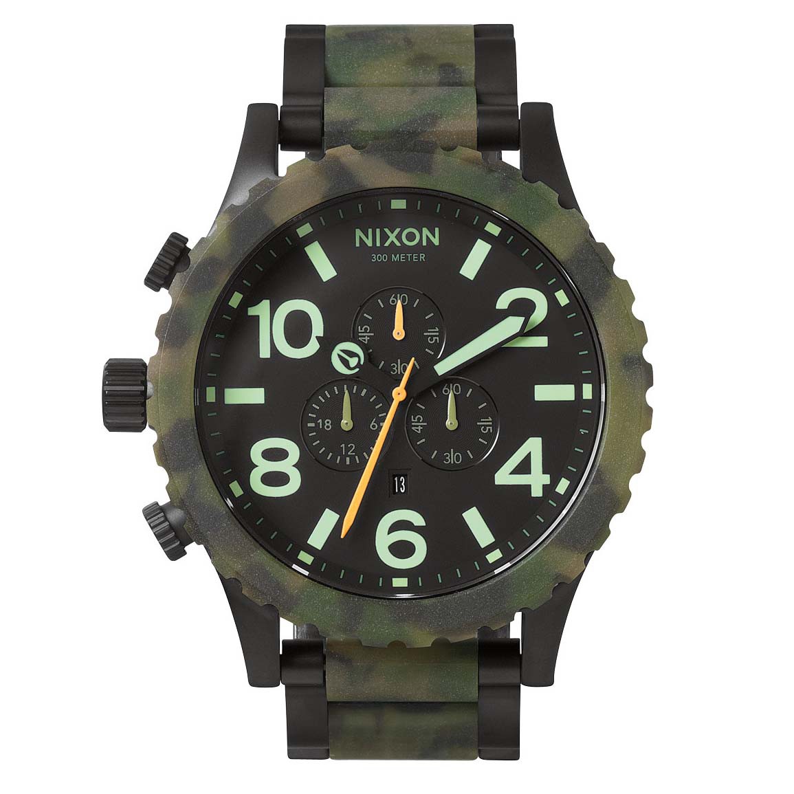 Nixon 51-30 Chrono matte black/camo | Snowboard Zezula