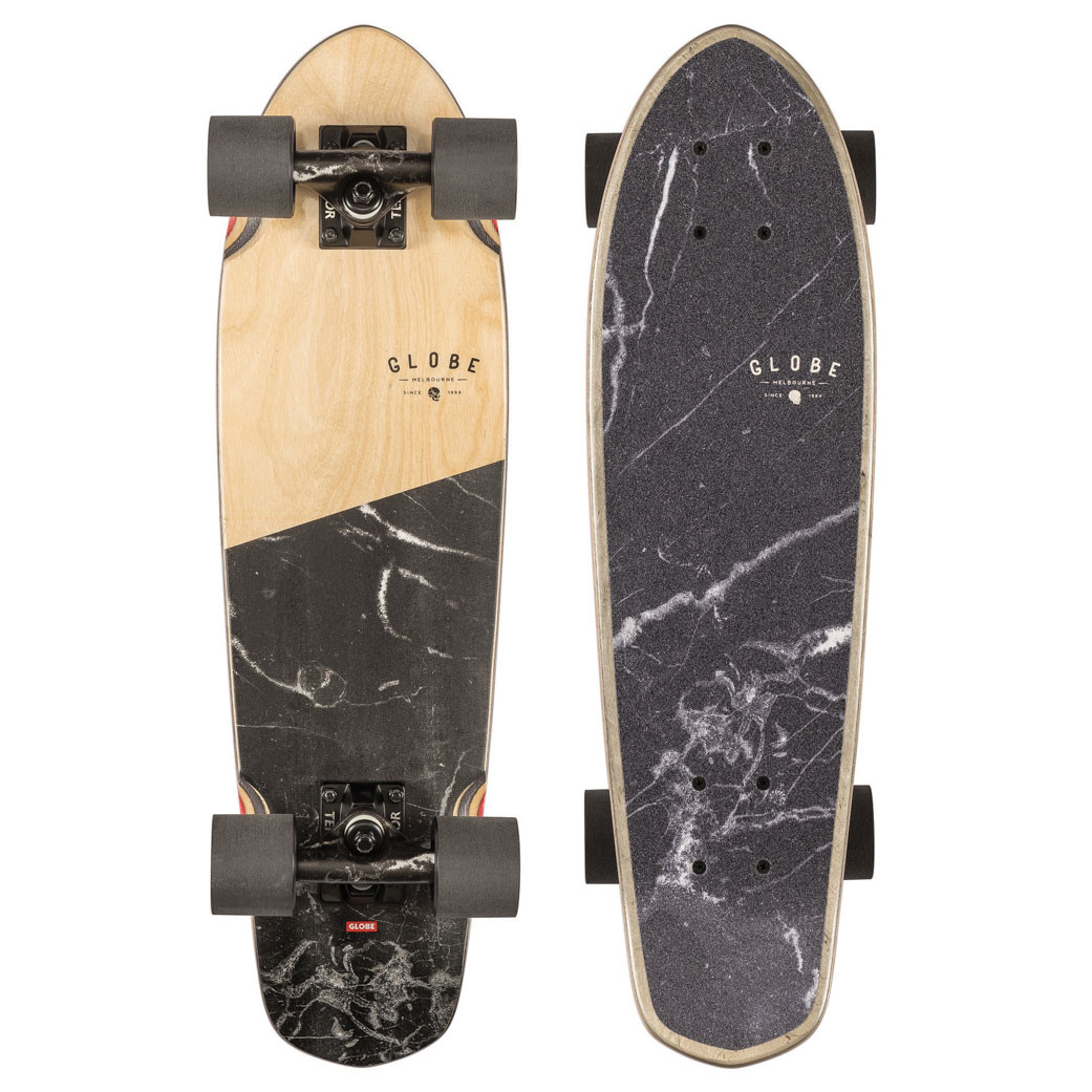 Longboard Globe Blazer black marble | Snowboard Zezula