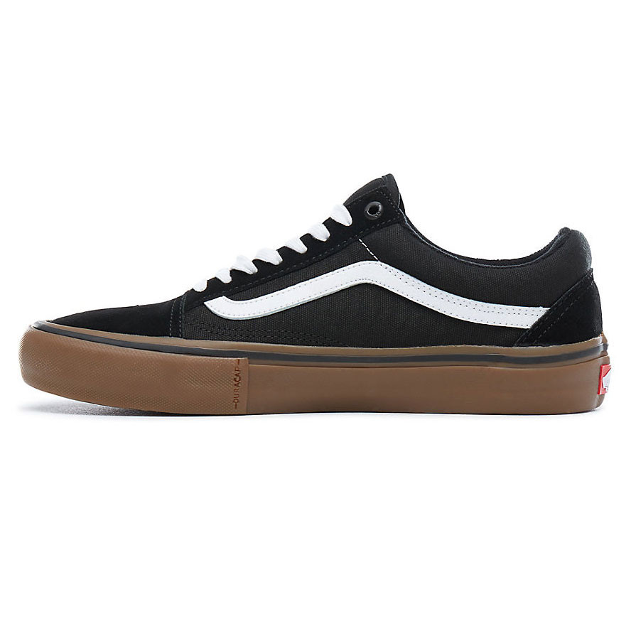 Skate shoes Vans Old Skool Pro black/white/gum | Snowboard Zezula